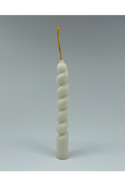 Monartum Kalın Burgulu Şamdan Mum