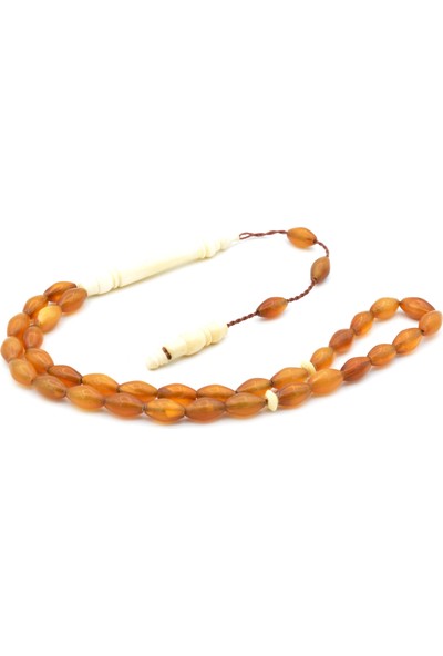 Usta Işi Arpa Kesim Deve Kemiği Işçilikli Ceylan Boynuzu Tesbih