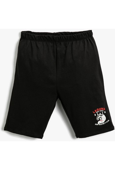 Koton Surf Baskılı Şort Pamuklu