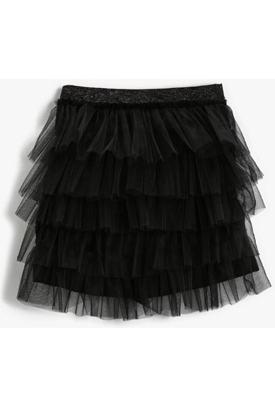 Koton Tütü Etek Beli Simli Lastikli