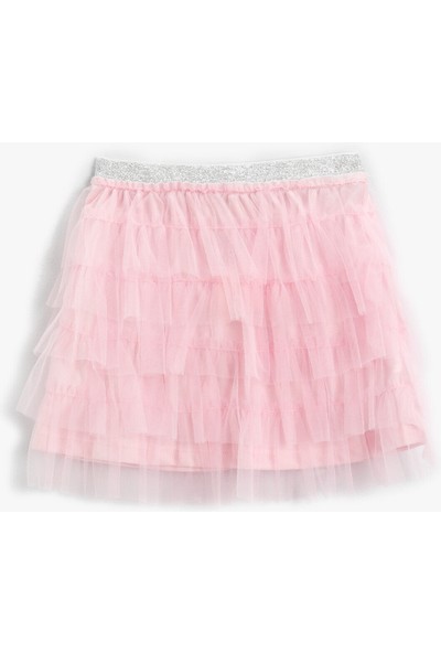 Koton Tütü Etek Beli Simli Lastikli