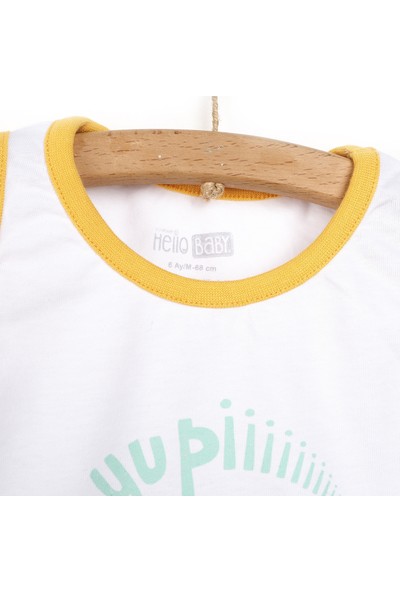 Hello Baby Basic Erkek Bebek Atlet Tshirt