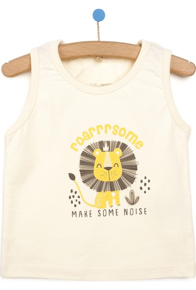 Hello Baby Basic Erkek Bebek Atlet Tshirt