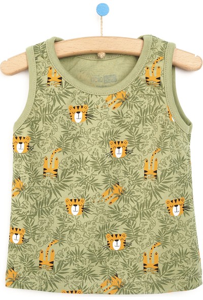 Hello Baby Basic Erkek Bebek Atlet Tshirt