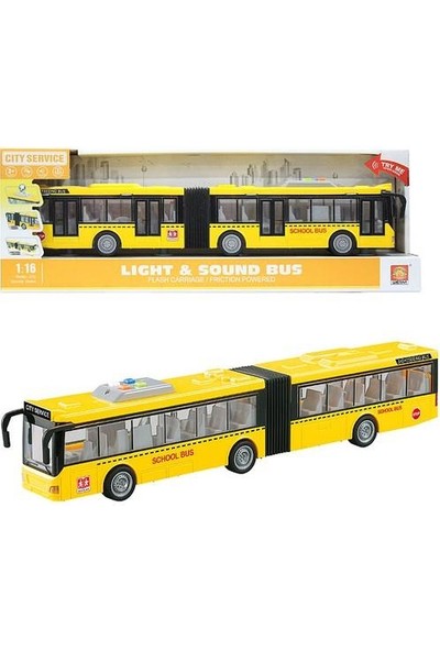 Vardem Sürtmeli Sesli Işıklı Körüklü Otobüs 920B-930B - 915A 1:16 Vardem Sürtmeli Sesli Işıklı Körüklü Otobüs 920B-930B - 915A 1:16