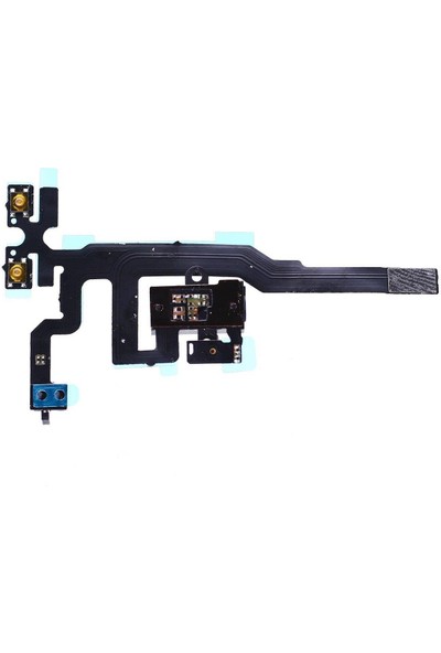 Nokta Teknik iPhone 4s Yan Ses Tuş Volume Flex Kulaklık Soketi Orijinal - Siyah Nokta Teknik iPhone 4s Yan Ses Tuş Volume Flex Kulaklık Soketi Orijinal - Siyah