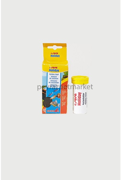 Sera Balıklar Için Sera Tatil Yemi Tablet 5 Adet Sera Balıklar Için Sera Tatil Yemi Tablet 5 Adet