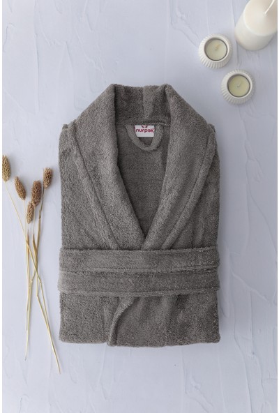 Favora Nurpak Bambu Tekli Bornoz - Ekru