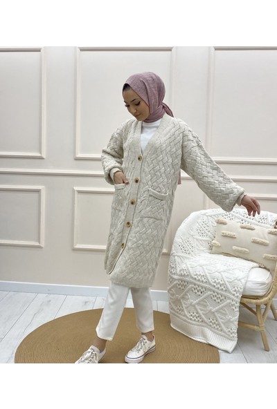 Karzen Örgü Triko Hırka Karzen Örgü Triko Hırka