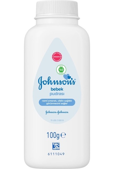 Johnsons Baby Bebek Pudrası 100 gr