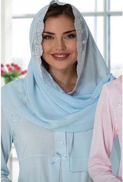 Effortt Mavi Lohusa Hamile Şal Effortt Mavi Lohusa Hamile Şal