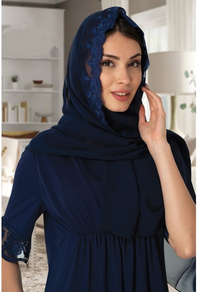 Effortt Lacivert Lohusa Şal Effortt Lacivert Lohusa Şal