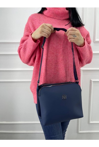 Çapraz Bayan Çanta 3 Bölmeli