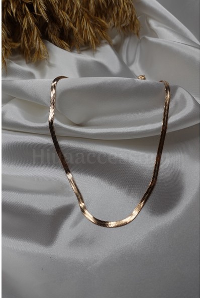 Hiya Accessory Çelik Italyan Kolye 45-50CM Rose Gold Hiya Accessory Çelik Italyan Kolye 45-50CM Rose Gold