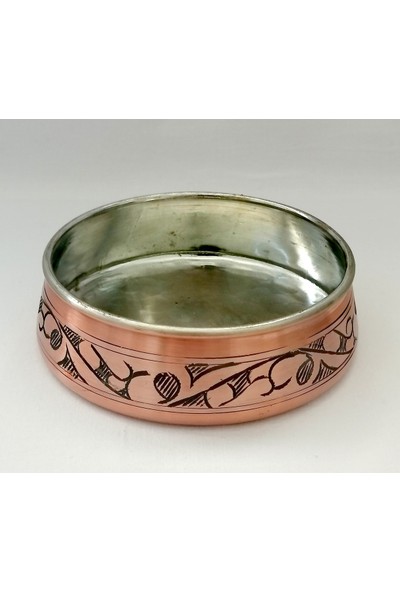 Elden Eve Bakır Bakır Çerezlik Kahvaltılık Lokumluk Sunumluk