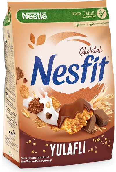 Nesfit Çikolatalı Mısır Gevreği 400 gr Nesfit Çikolatalı Mısır Gevreği 400 gr