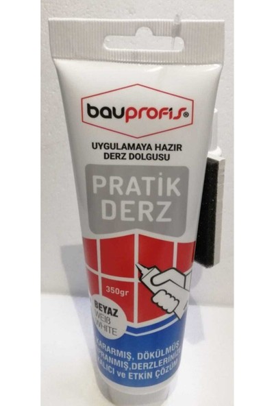 Pratik Hazır Derz Dolgu Derzmatik Uygulamaya Hazır Derz Dolgu 350 gr (Bauprofis Marka) Pratik Hazır Derz Dolgu Derzmatik Uygulamaya Hazır Derz Dolgu 350 gr (Bauprofis Marka)