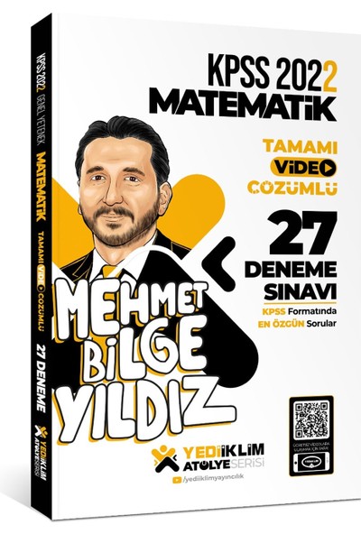 Yediiklim Yayınları 2022 KPSS Genel Yetenek Atölye Serisi Matematik Tamamı Video Çözümlü 27 Deneme Yediiklim Yayınları 2022 KPSS Genel Yetenek Atölye Serisi Matematik Tamamı Video Çözümlü 27 Deneme