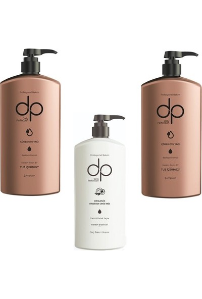 Dp Şampuan Çörekotu Yağı 2X500 ml + Bakım Kremi Organik Hindistan Cevizi Yağı 500 ml Dp Şampuan Çörekotu Yağı 2X500 ml + Bakım Kremi Organik Hindistan Cevizi Yağı 500 ml