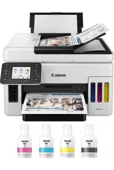 Canon Maxıfy GX6040 Photoink Mürekkepli Tanklı Çok Fonksiyonlu Yazıcı Canon Maxıfy GX6040 Photoink Mürekkepli Tanklı Çok Fonksiyonlu Yazıcı