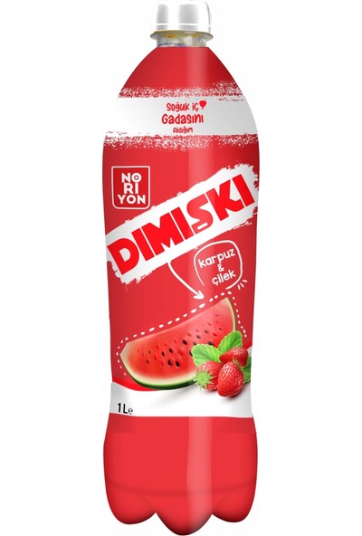 Noriyon Dımışkı Karpuz-Çilek Aromalı Gazlı Içecek 1000 ml x 6 Noriyon Dımışkı Karpuz-Çilek Aromalı Gazlı Içecek 1000 ml x 6