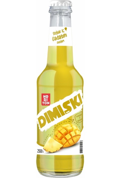 Noriyon Dımışkı Mango-Ananas Aromalı Gazlı Içecek 250 ml x 6 Noriyon Dımışkı Mango-Ananas Aromalı Gazlı Içecek 250 ml x 6
