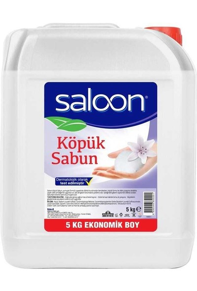 Saloon Köpük Sabun 5 L Saloon Köpük Sabun 5 L