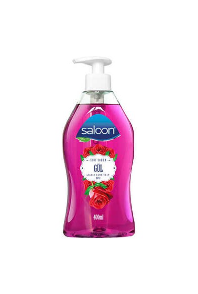 Saloon Sıvı Sabun Gül 400 ml Saloon Sıvı Sabun Gül 400 ml