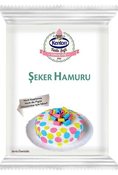 Kenton Tatlı Şefi Şeker Hamuru Beyaz 200 gr