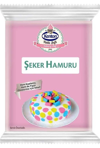 Kenton Tatlı Şefi Şeker Hamuru Pembe 200 gr