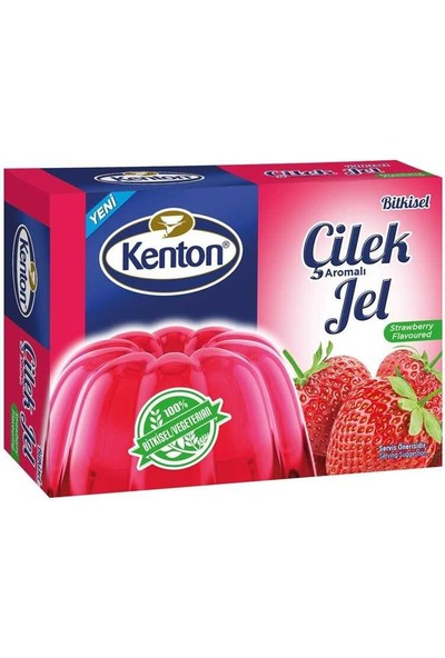 Kenton Bitkisel Jel Çilek 100 gr