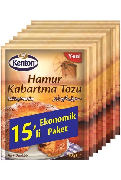 Kenton Kabartma Tozu 15'li 150 gr