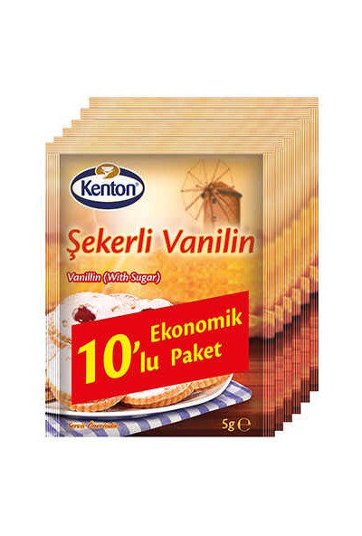 Kenton Şekerli Vanilin 10'lu 50 gr