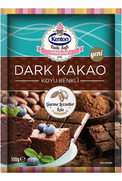 Kenton Tatli Şefi Dark Kakao 100 gr