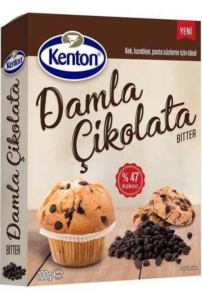 Kenton Damla Çikolata Bitter 100 gr