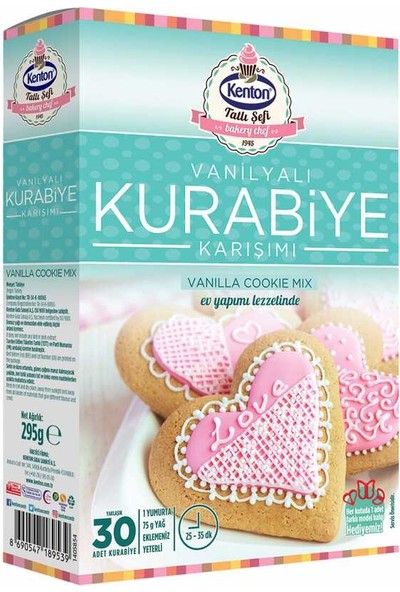 Kenton Tatlı Şefi Kurabiye Karışımı 295 gr