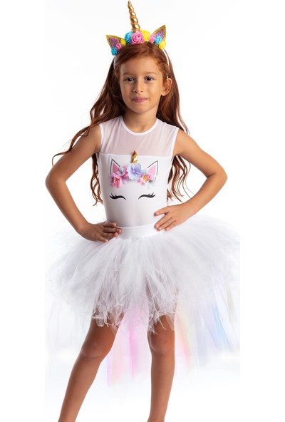 Tameris Kostüm Unicorn Kostüm Kısa Beyaz Lady Flw Tameris Kostüm Unicorn Kostüm Kısa Beyaz Lady Flw