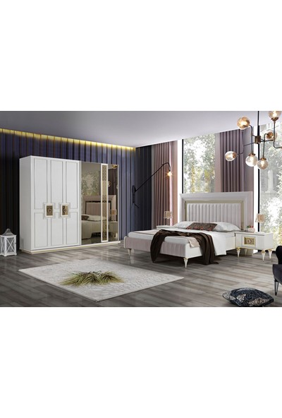 Dekorbizden Nova Ekru Yatak Odası