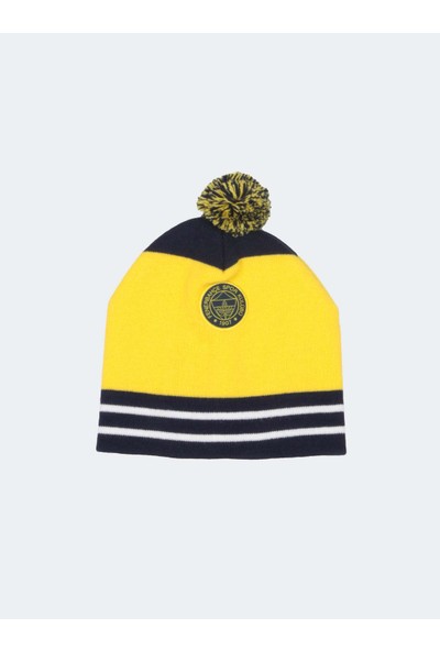 Fenerium Çocuk Sarı Laci Şeritli Bere Fenerium Çocuk Sarı Laci Şeritli Bere