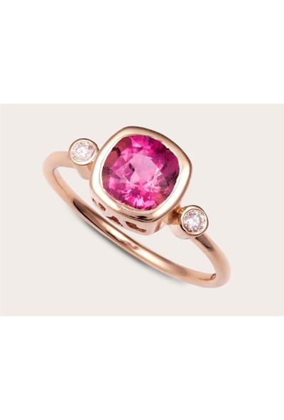 Atiye Pırlanta Altın Turmalin Pırlanta Yüzük Atiye Pırlanta Altın Turmalin Pırlanta Yüzük