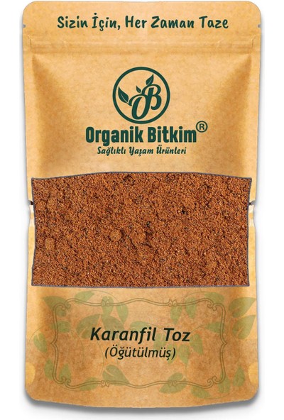 Organik Bitkim Karanfil Toz (Öğütülmüş) 500 gr
