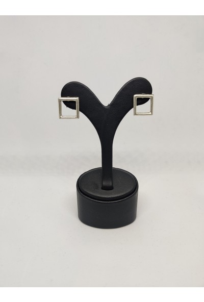 Ascellus Squid Game Metal Kare Simge Küpe Ascellus Squid Game Metal Kare Simge Küpe