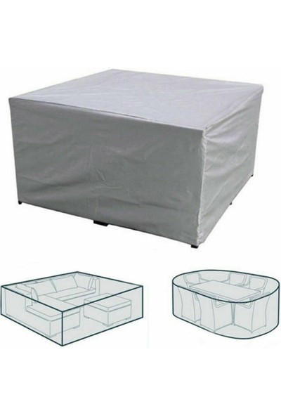 Sanlindou 350 * 260 * 90cm Mobilya İçin Koruyucu Küp Kılıf - Gri (Yurt Dışından) Sanlindou 350 * 260 * 90cm Mobilya İçin Koruyucu Küp Kılıf - Gri (Yurt Dışından)