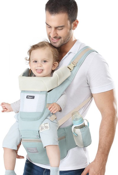 Ergonomik Bebek Taşıyıcı Bebek Kanguru Çocuk Kalça Koltuk Aracı Bebek Tutucu Sling Wrap Sırt Çantası Bebek Seyahat Etkinlik Dişli | Sırt Çantaları ve Amp;taşıyıcılar (Yeşil) Ergonomik Bebek Taşıyıcı Bebek Kanguru Çocuk Kalça Koltuk Aracı Bebek Tutucu Sling Wrap Sırt Çantası Bebek Seyahat Etkinlik Dişli | Sırt Çantaları ve Amp;taşıyıcılar (Yeşil)