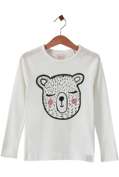 Hibboux Friendly Elephant Unisex Çocuk Sweat Üst (3-4 Yaş)