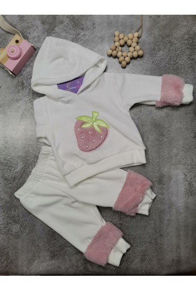 Orion Kids Welsoft Çilek Detaylı 2'li Takım