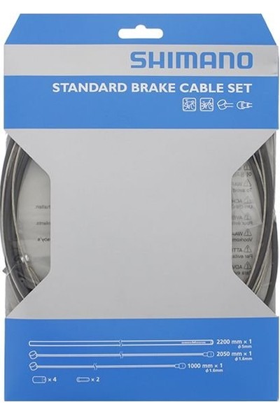 Shimano Fren Kablo Seti Standart Mtb Y80098022-(ÜCRETSİZ Kargo)