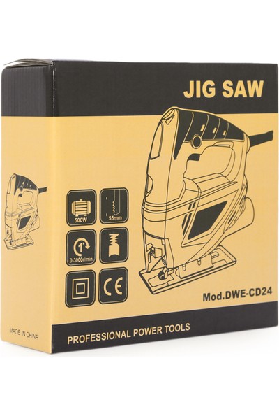 Dawreek 220 Volt 6 Devirli Sarı Dekupaj