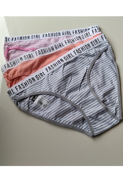 Tutku 3'lü Paket Bayan Kadın Desenli Bikini Külot Tutku 3'lü Paket Bayan Kadın Desenli Bikini Külot