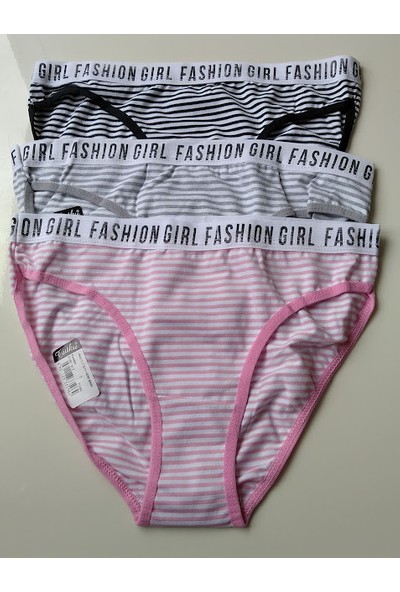 Tutku 3'lü Paket Bayan Kadın Desenli Bikini Külot Tutku 3'lü Paket Bayan Kadın Desenli Bikini Külot